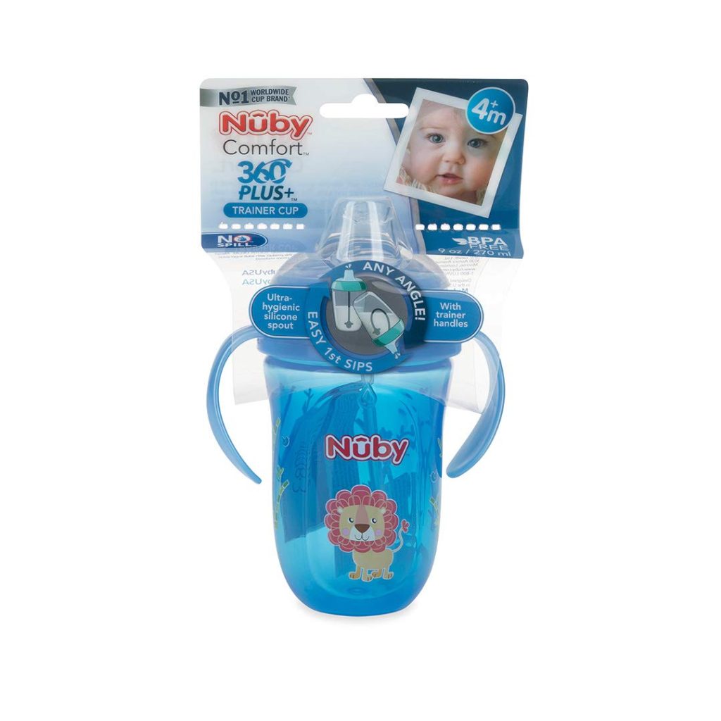 Nuby 2-Handle CupBoy 8oz - Atlantic Trading Co.