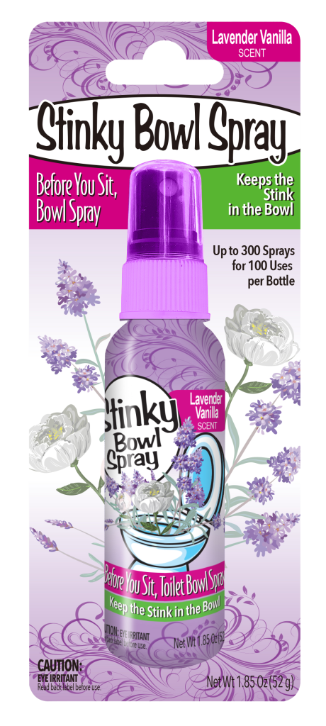 Lavender Vanilla Stinky Bowl Spray - Atlantic Trading Co.