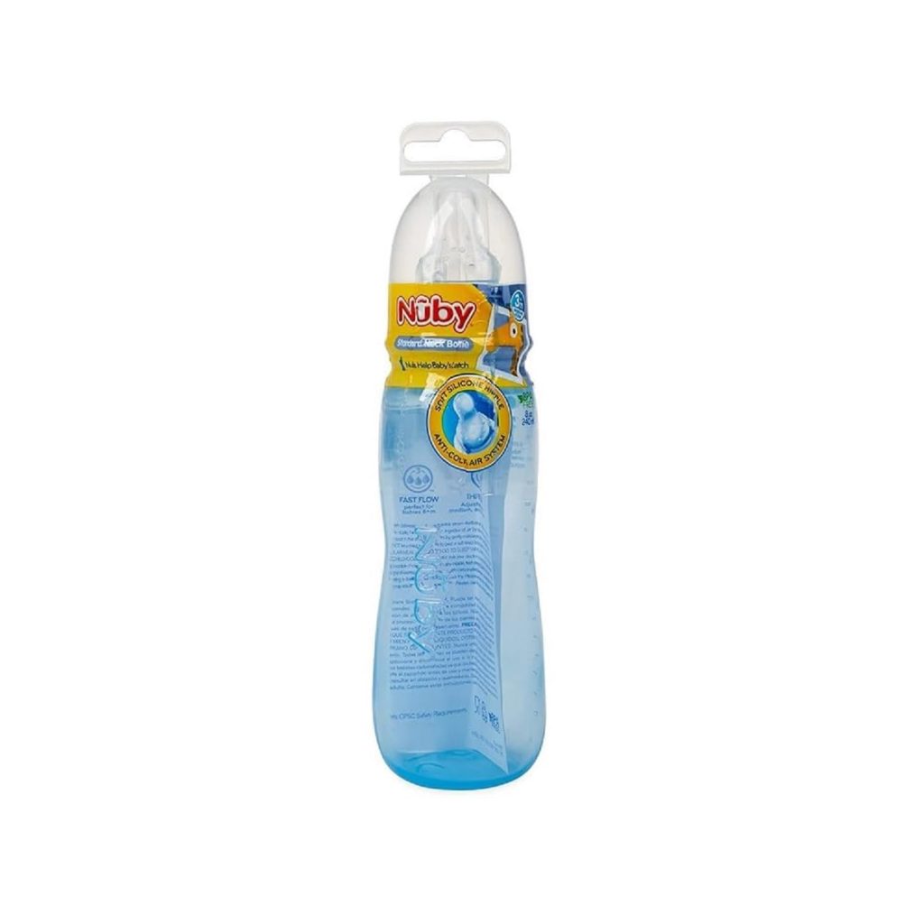 Nuby PP Tint Conv. Bottle 8oz - Atlantic Trading Co.